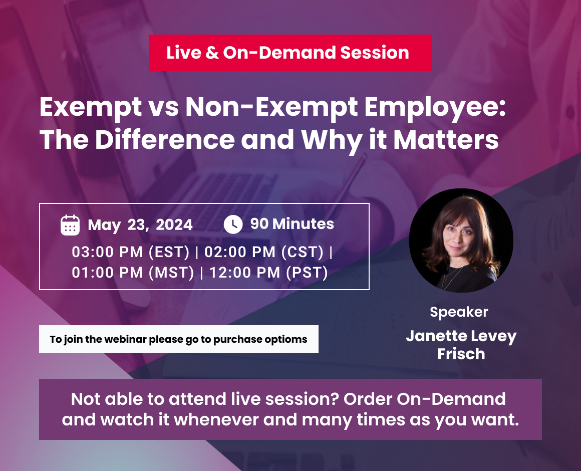 Exempt vs Non-Exempt Employees: The Difference and Why it Matters ...